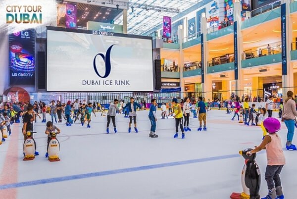 Dubai Ice Rink Tickets - 90 Minutes - City Tour Dubai